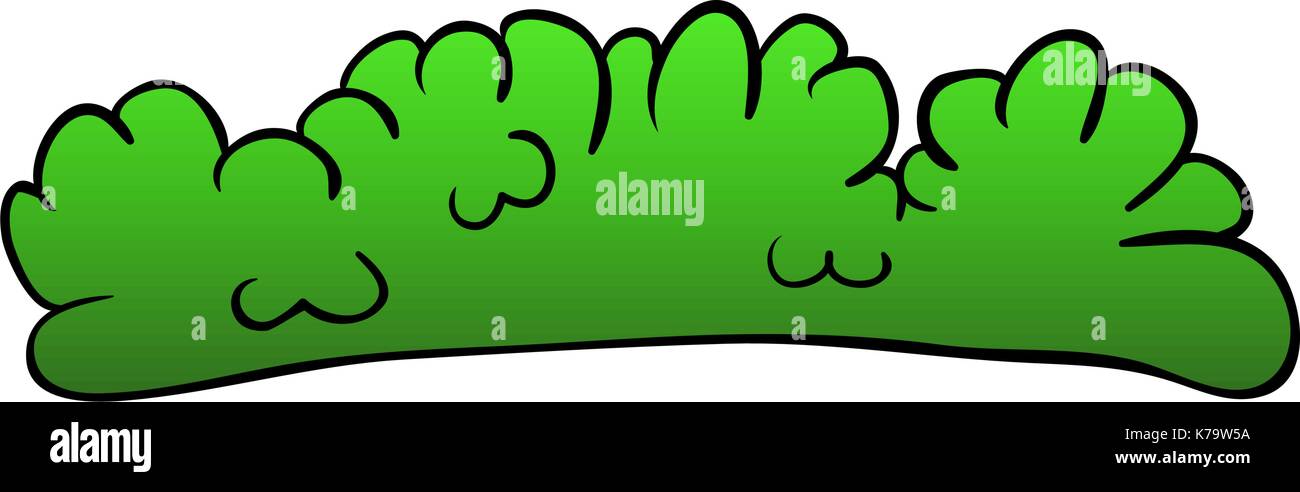 bush cartoon vector symbol icon design. Beautiful illustration isolated ...