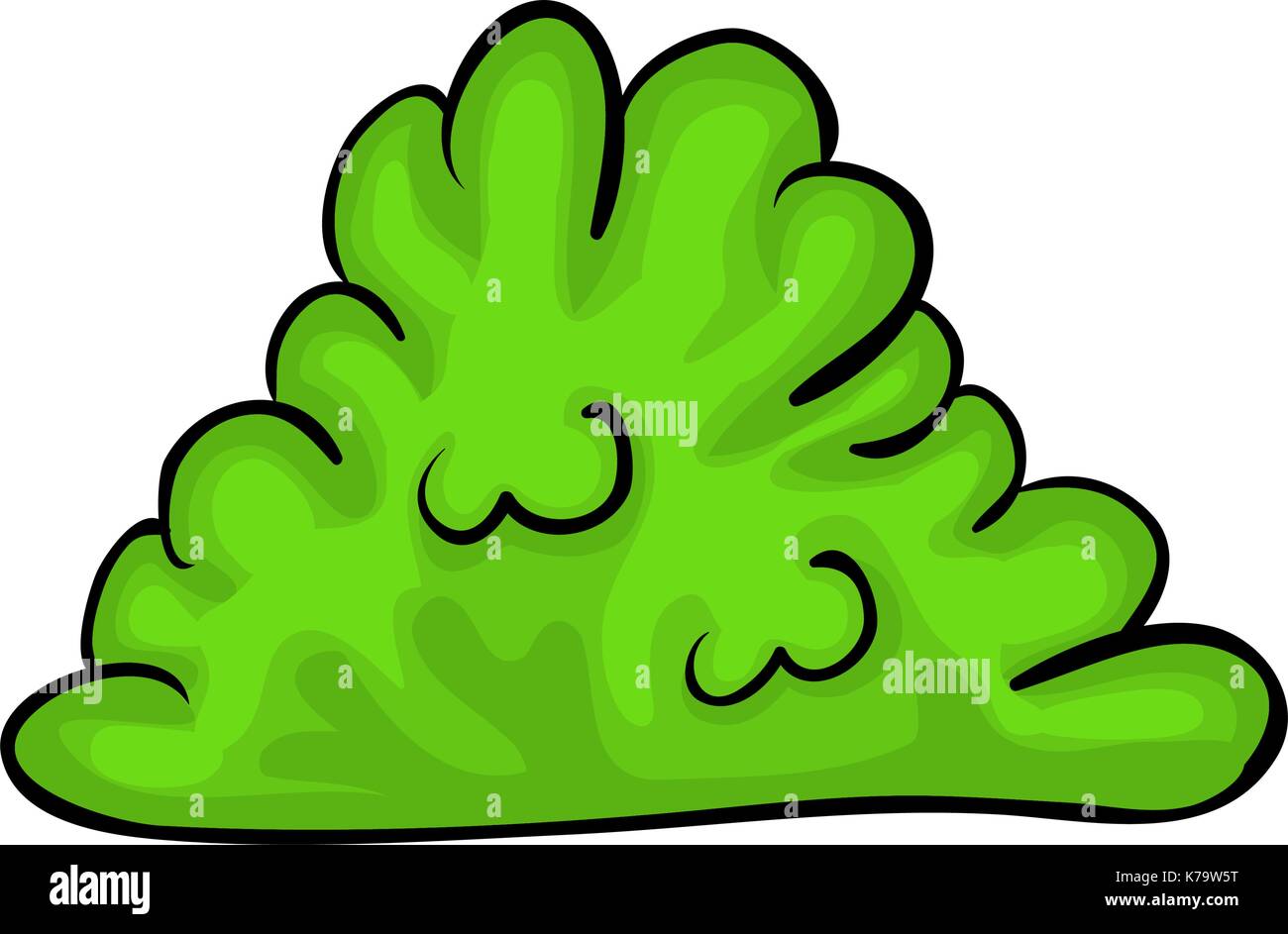 bush cartoon vector symbol icon design. Beautiful illustration isolated ...