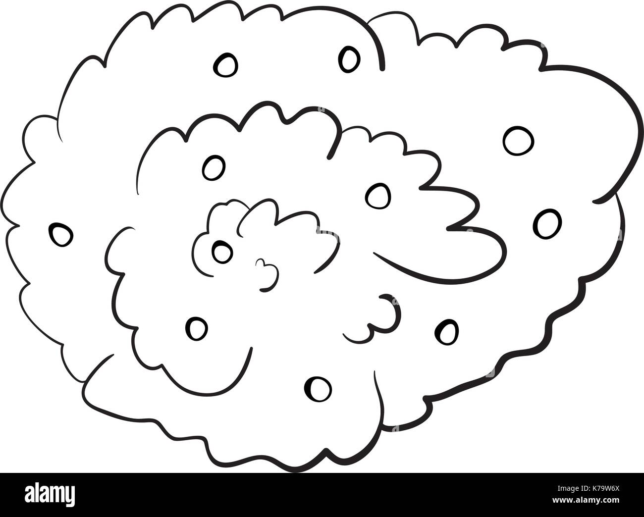 Bush vector vectors Black and White Stock Photos & Images - Alamy