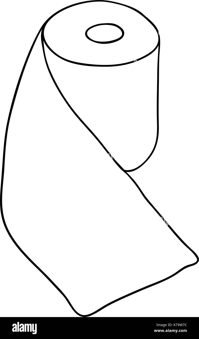 Tissue Clipart Black And White