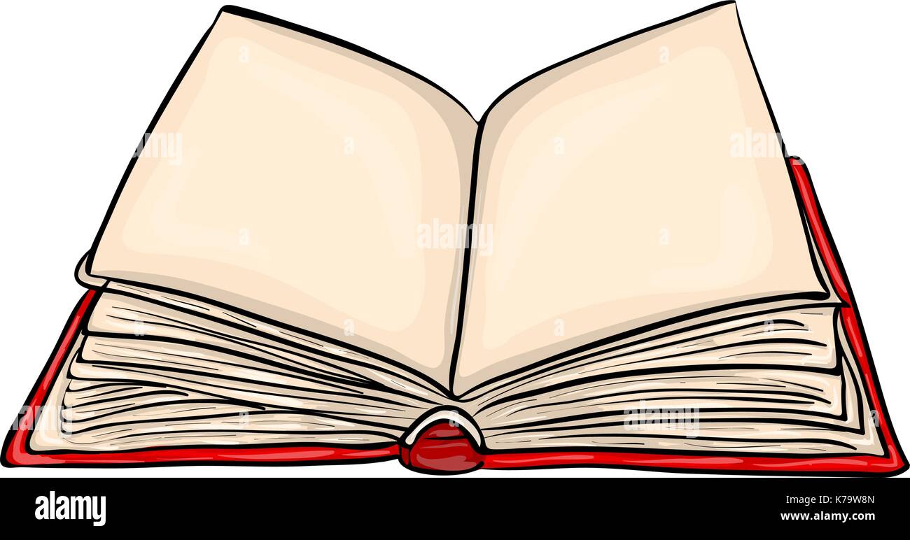 Cartoon open book High Resolution Stock Photography and Images - Alamy