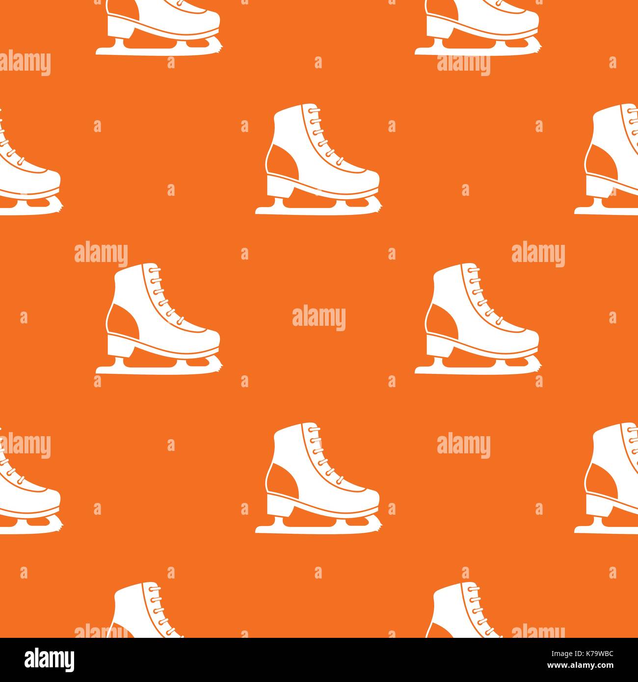 Ice skate pattern seamless Stock Vector Image & Art - Alamy