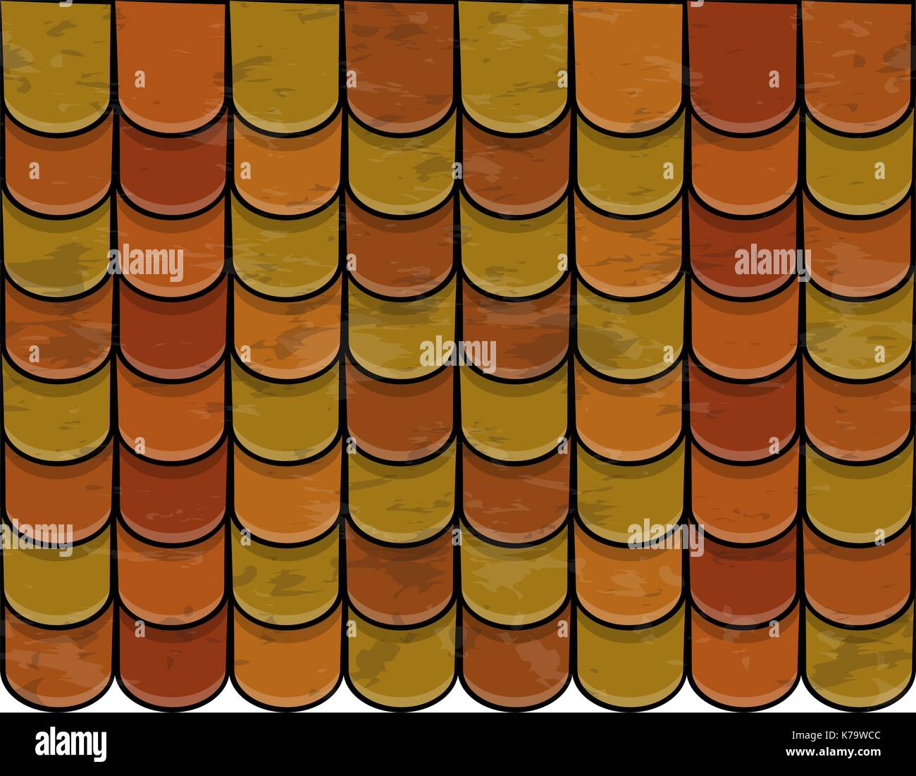 roof tiles texture beautiful banner wallpaper design illustration Stock ...