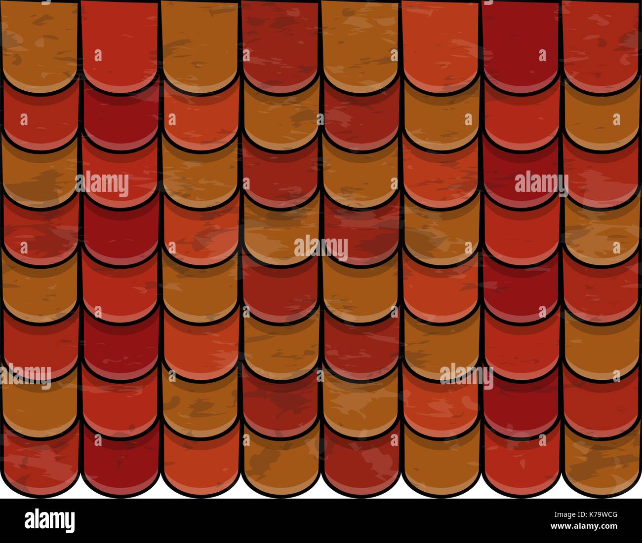 roof tiles texture beautiful banner wallpaper design illustration Stock ...