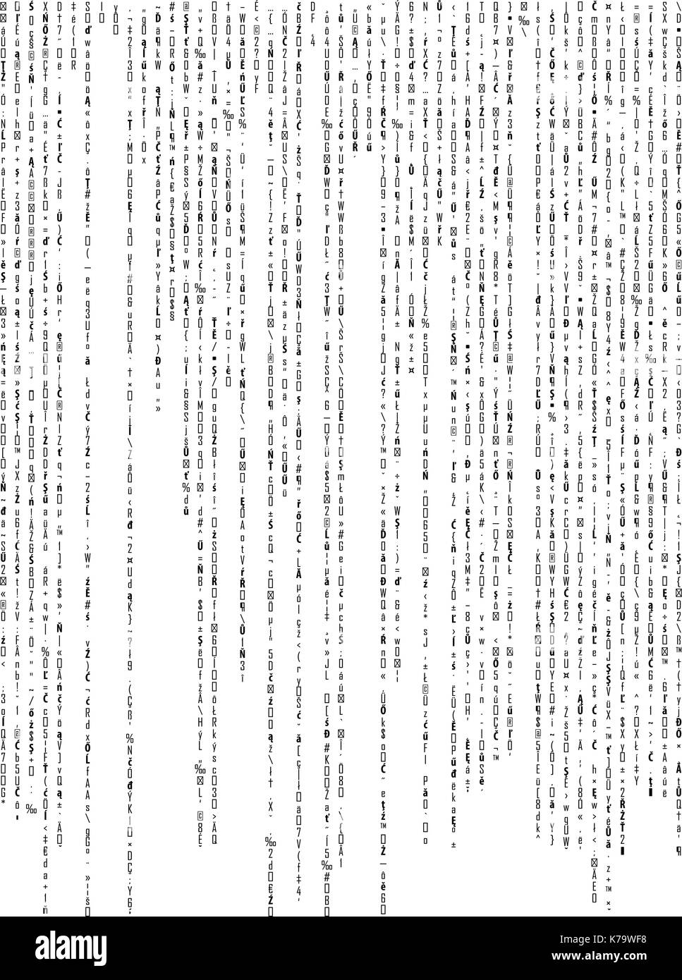 matrix digital background silhouette on white beautiful banner ...