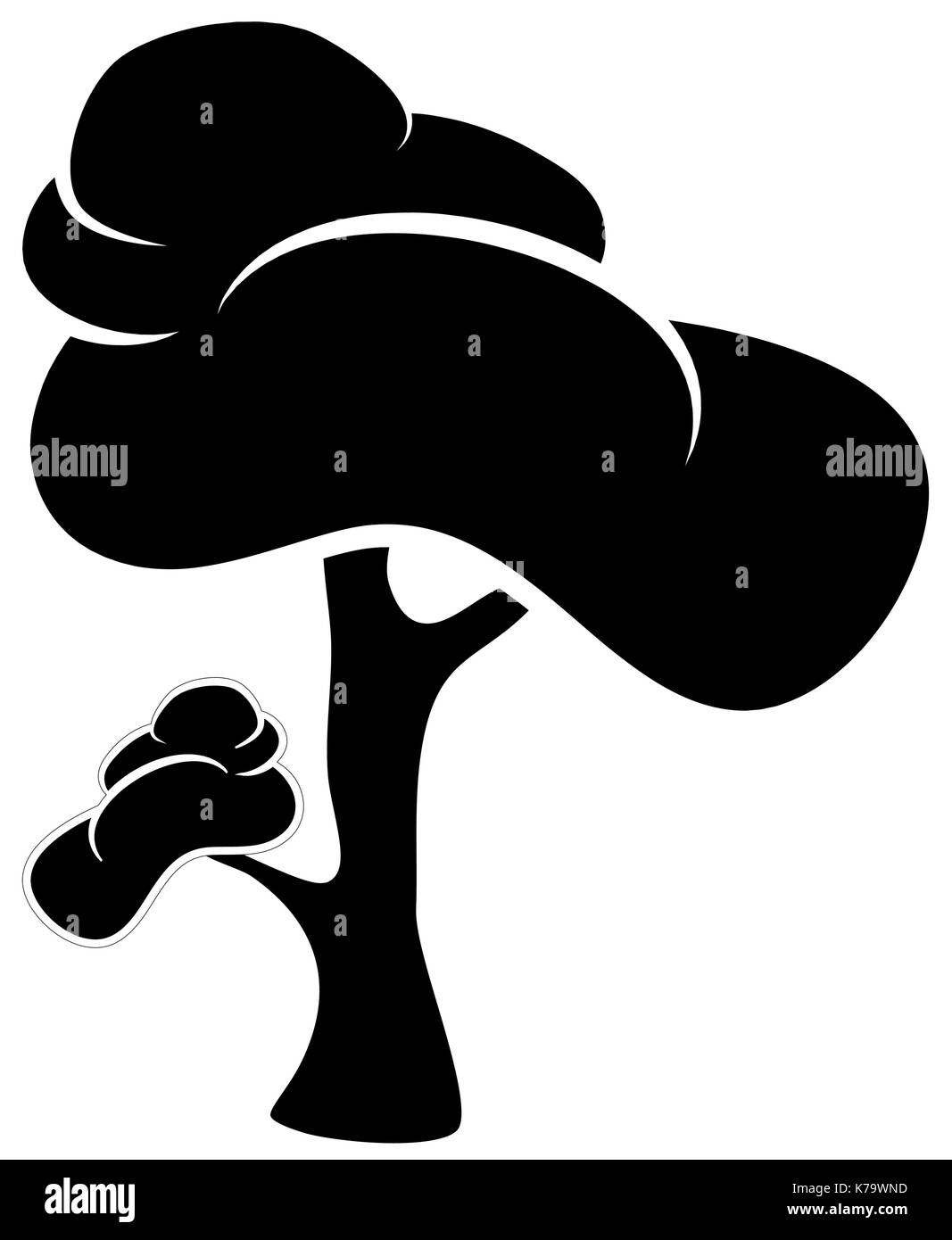 cartoon tree vector symbol icon design. Beautiful illustration isolated ...