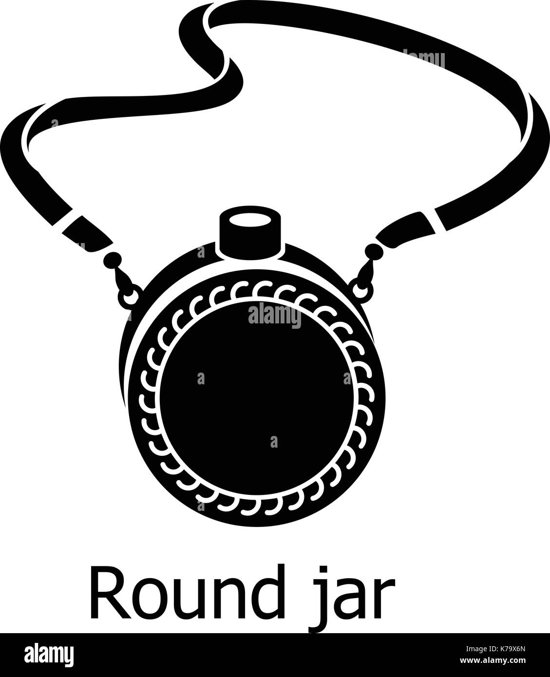 Flask icon, simple black style Stock Vector Image & Art - Alamy