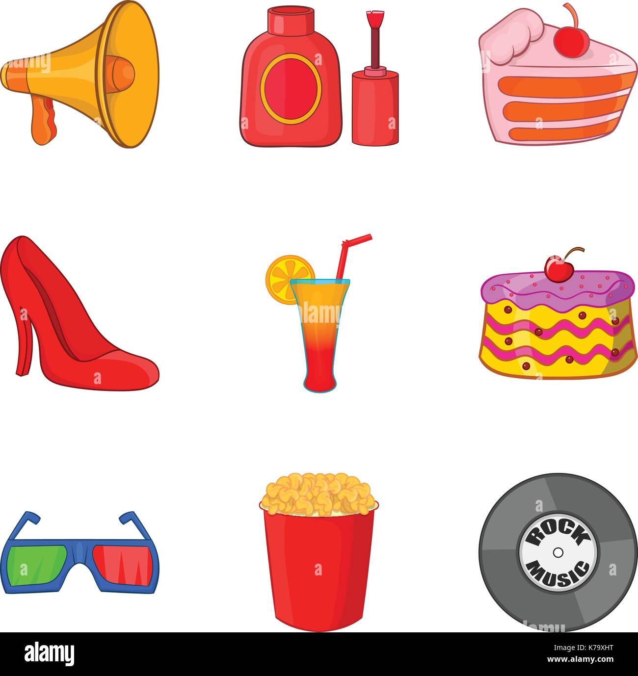 The red shoes movie Stock Vector Images - Alamy