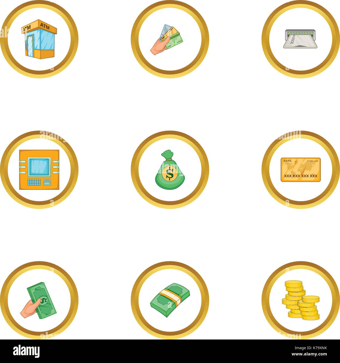 Wallet icons set, cartoon style Stock Vector Image & Art - Alamy Wallet icons set, cartoon style Stock Vector Image & Art - Alamy