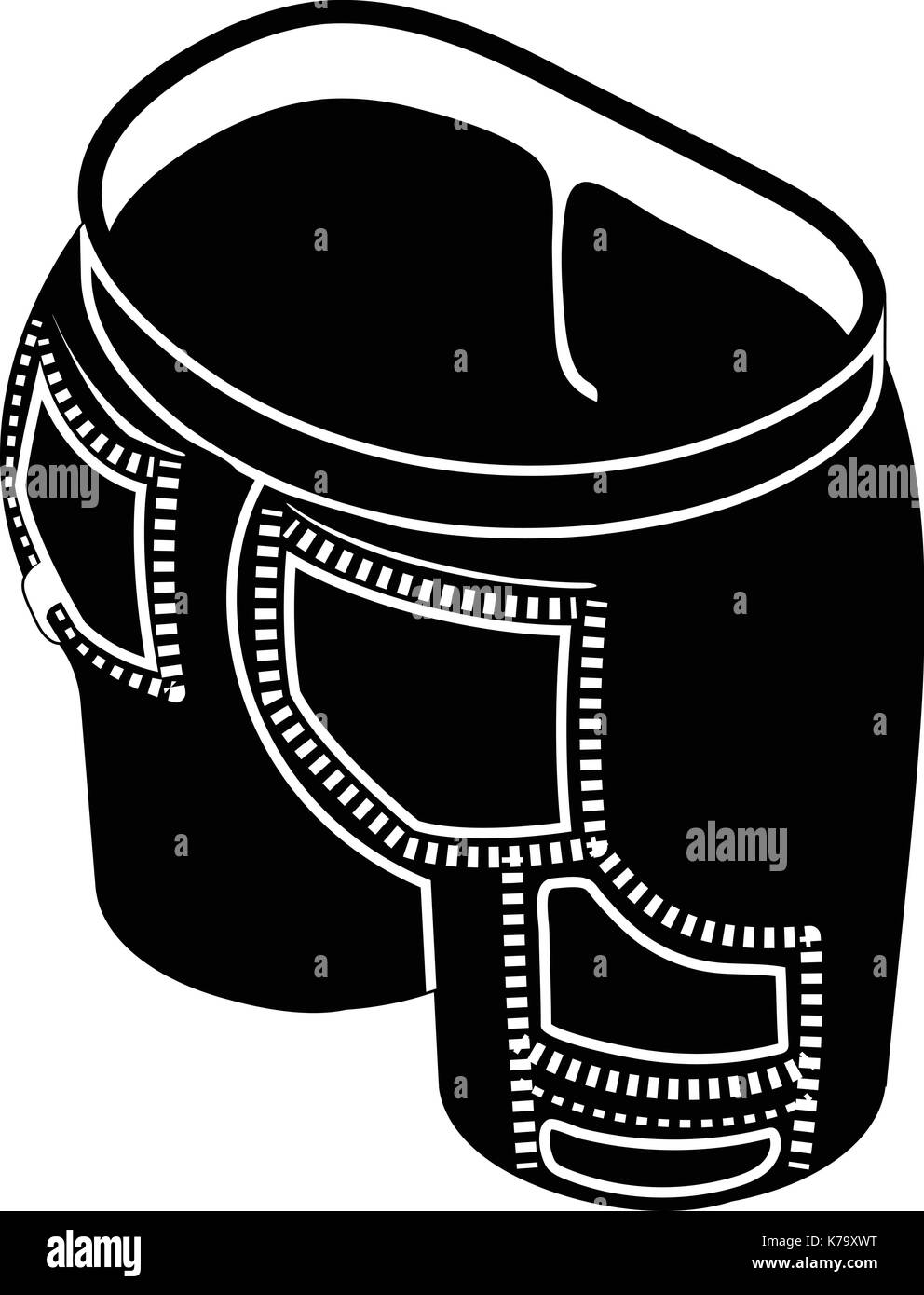 Jeans pocket detail Black and White Stock Photos & Images - Alamy