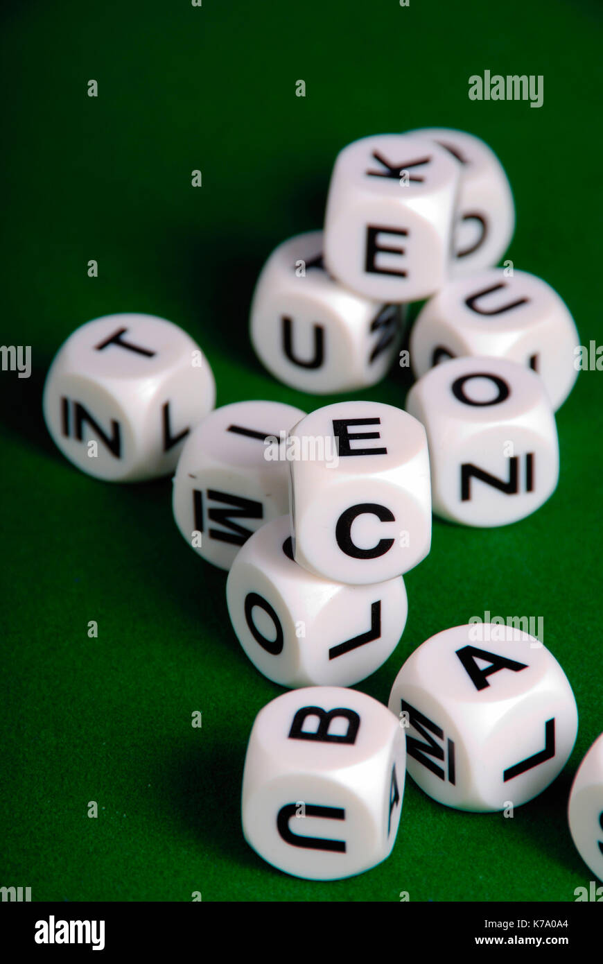 Stacked dice hi-res stock photography and images - Alamy