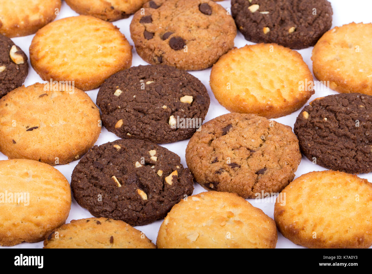 Assorted cookies, mix cookies, handmade assorted cookies Stock Photo ...