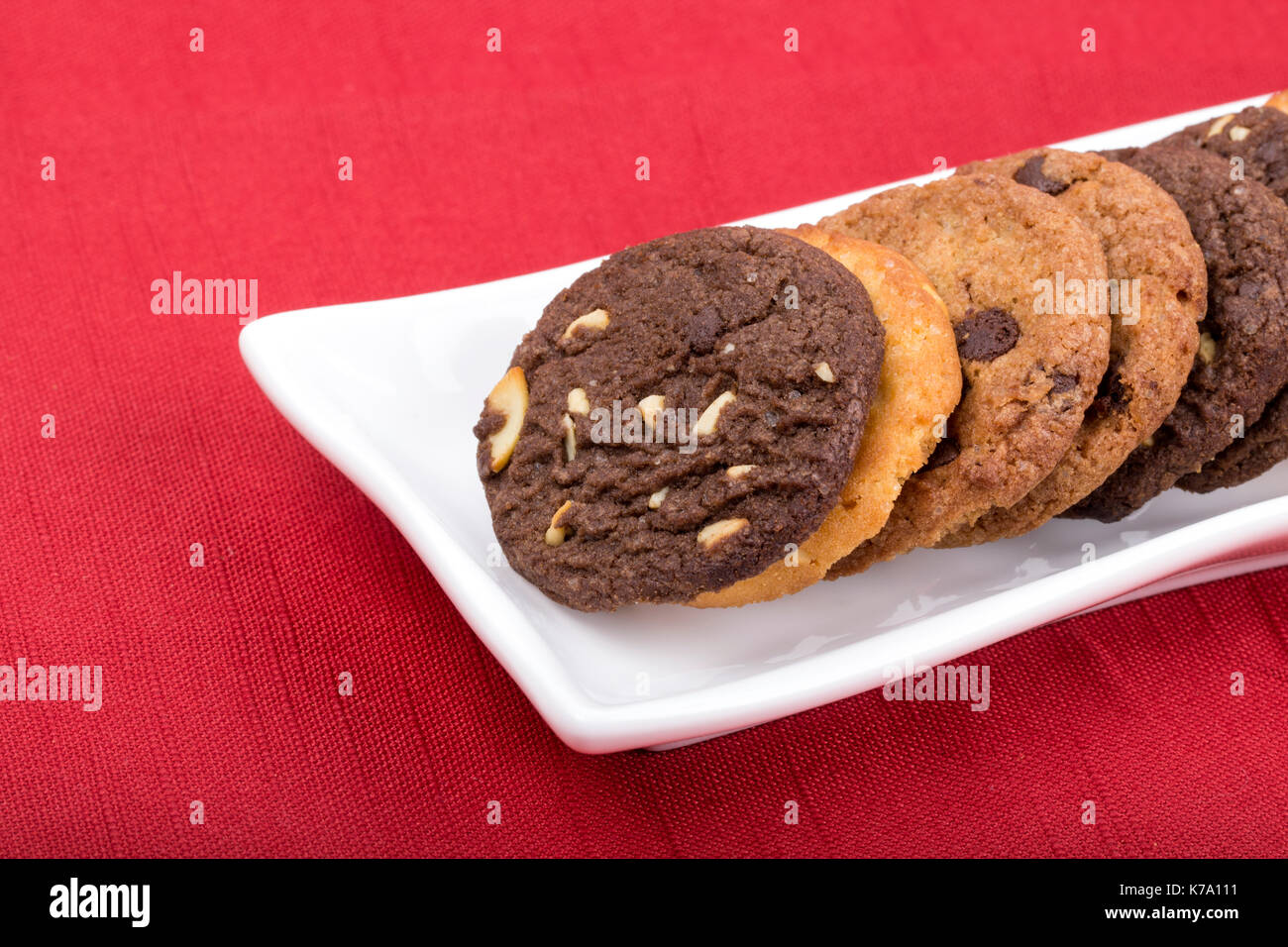 Assorted cookies, mix cookies, handmade assorted cookies Stock Photo ...