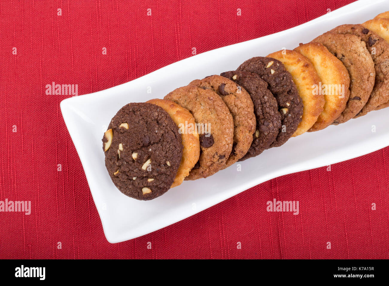 Assorted cookies, mix cookies, handmade assorted cookies Stock Photo ...