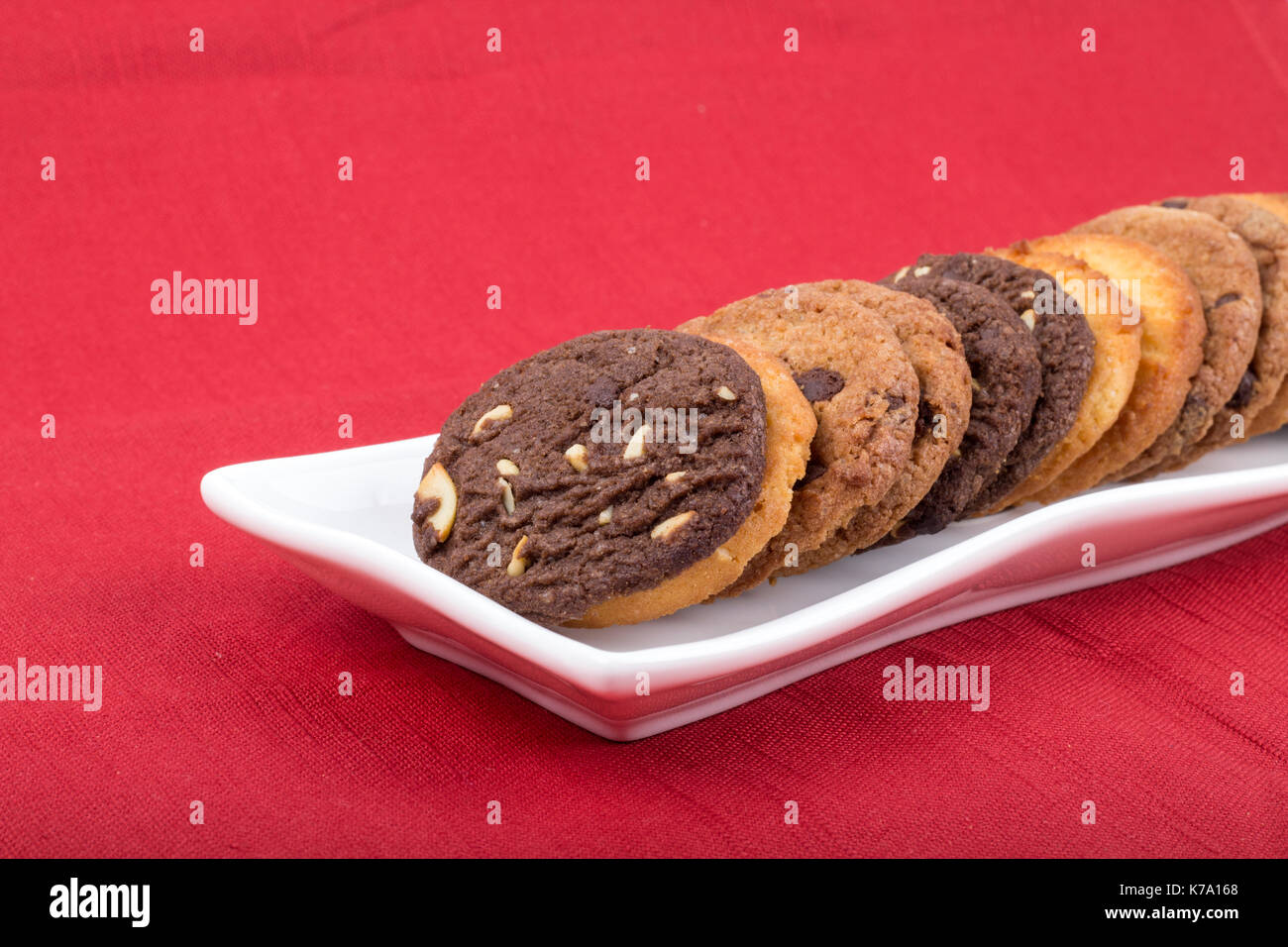 Assorted cookies, mix cookies, handmade assorted cookies Stock Photo ...