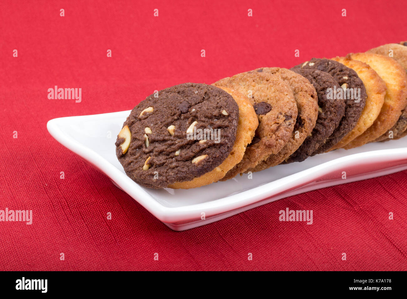 Assorted cookies, mix cookies, handmade assorted cookies Stock Photo ...