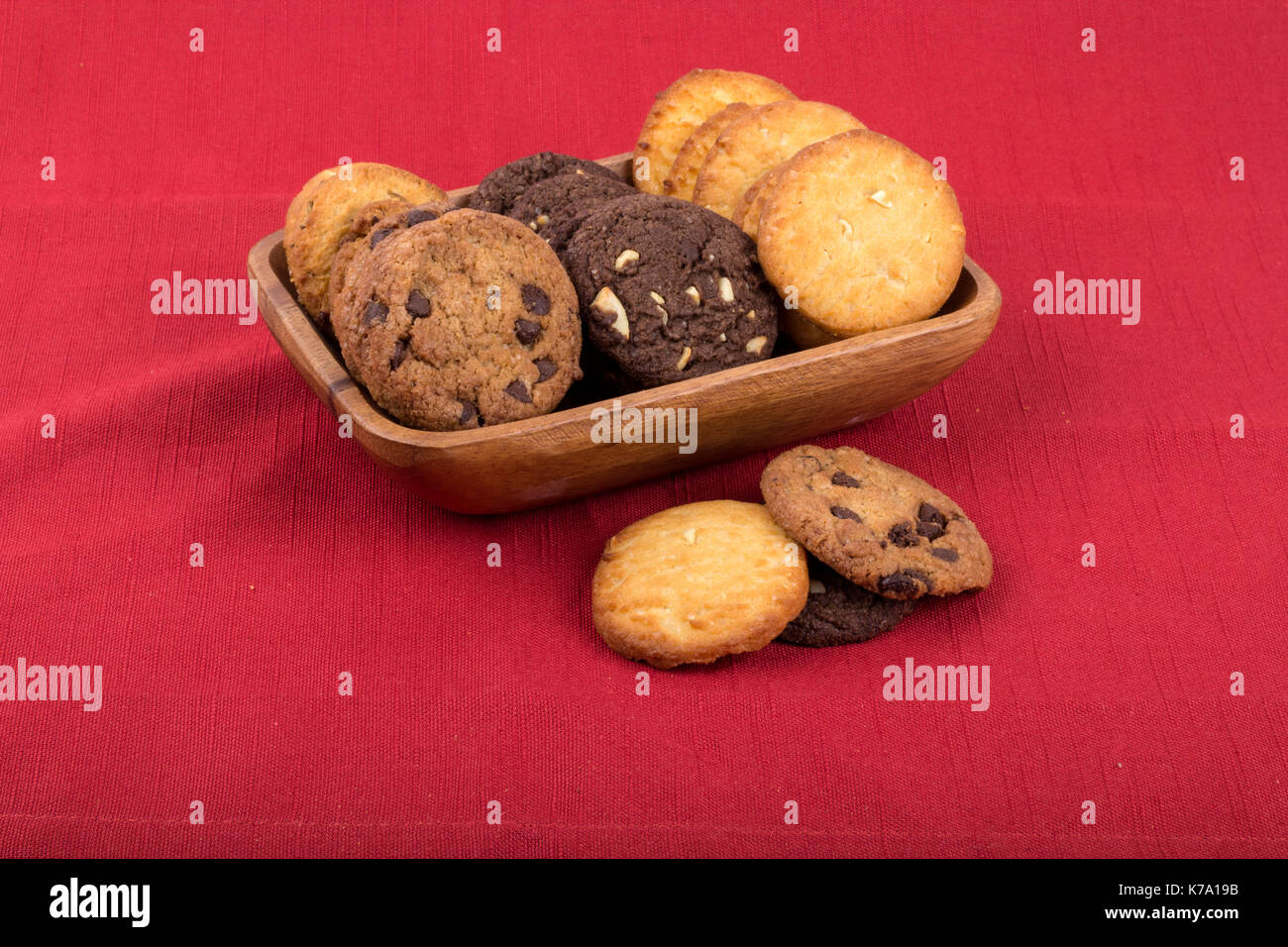 Assorted cookies, mix cookies, handmade assorted cookies Stock Photo ...
