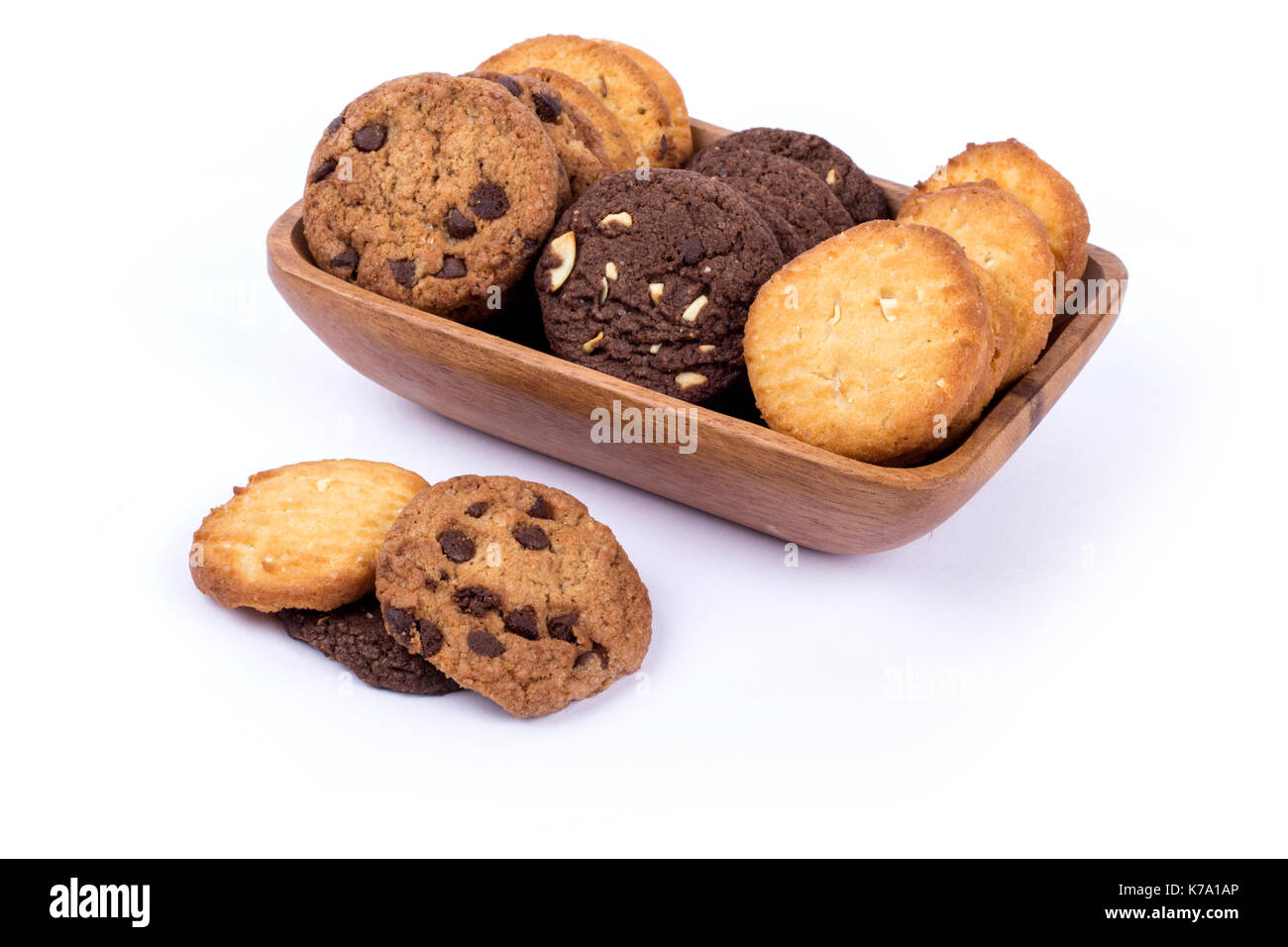 Assorted cookies, mix cookies, handmade assorted cookies Stock Photo ...