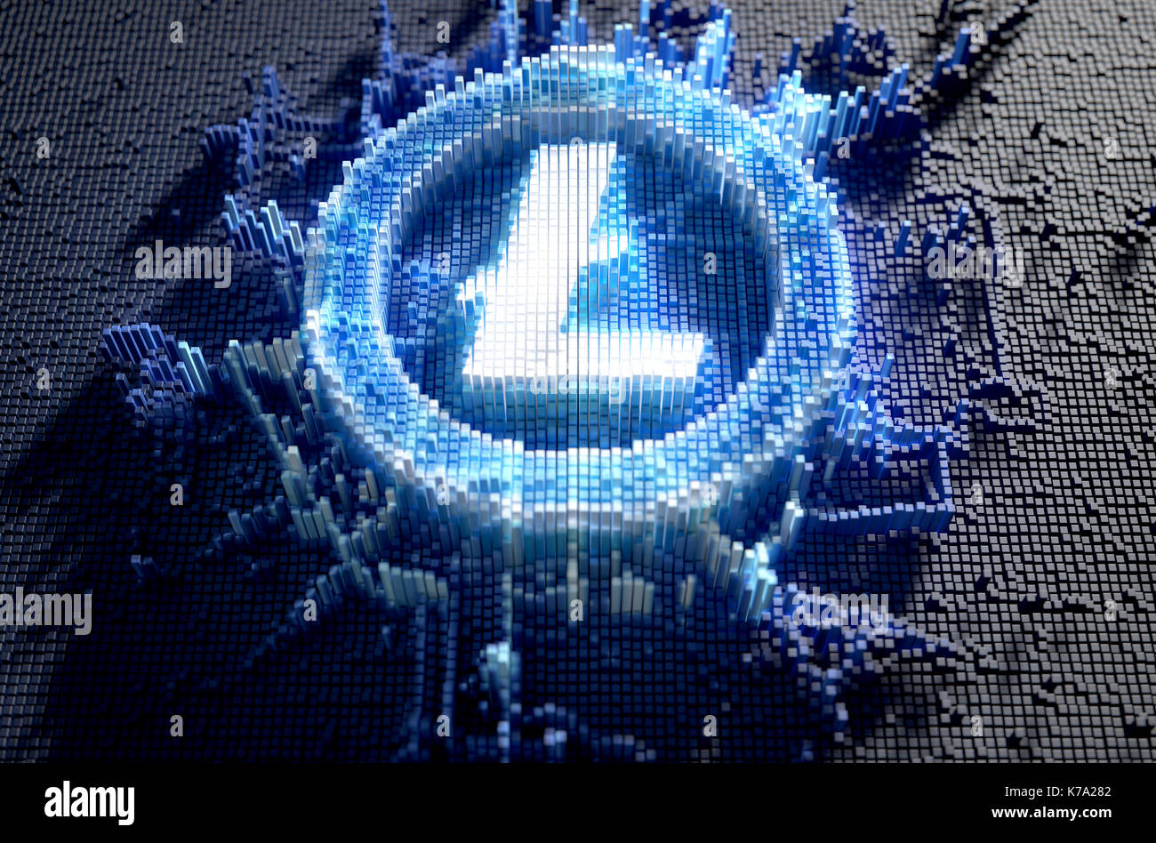 Cryptocurrency concept litecoin hi-res stock photography and images - Alamy