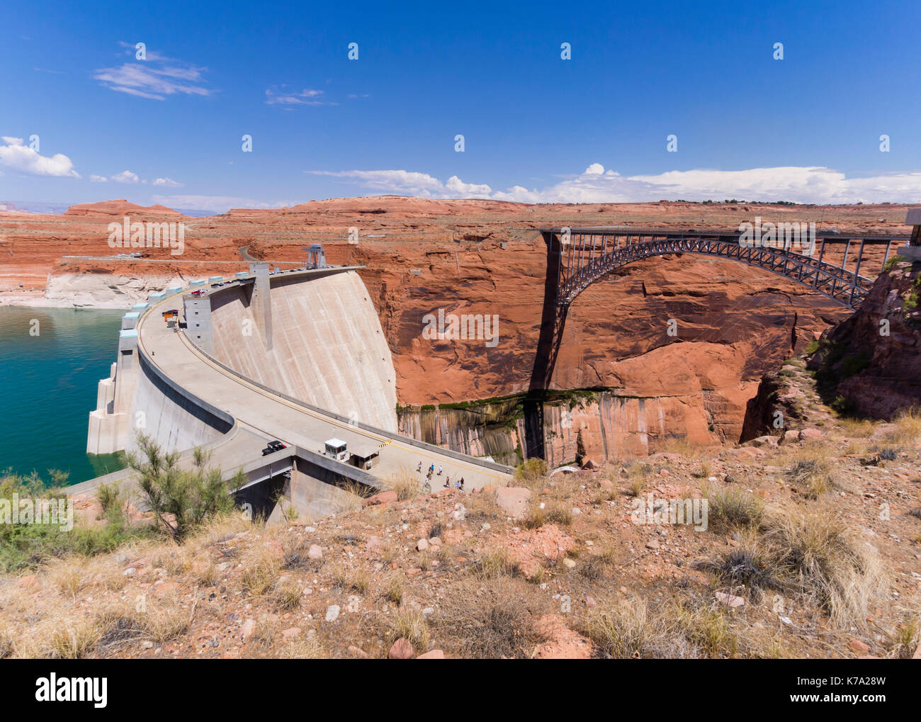 Arch gravity dam hi-res stock photography and images - Alamy