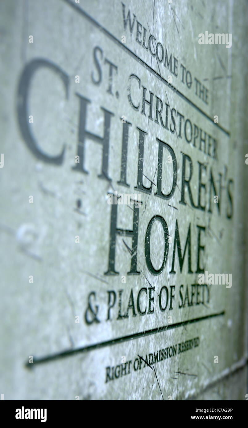 Orphanage Sign