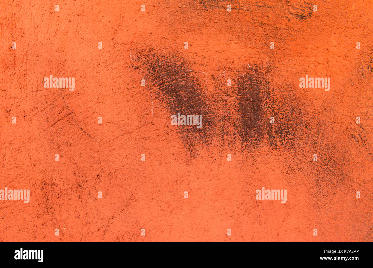 Orange concrete wall Stock Photo - Alamy