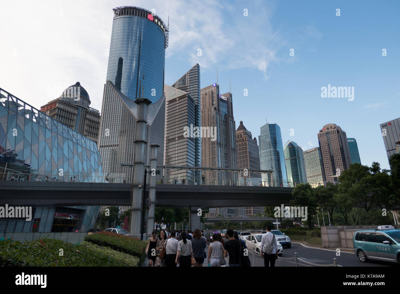 Pudong district tourism destination in asia hi-res stock photography ...