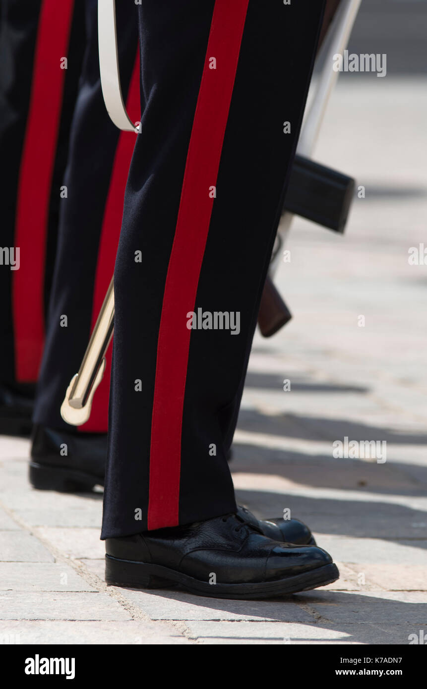 Armed Forces of Malta guard of honour during ceremony in front of the ...