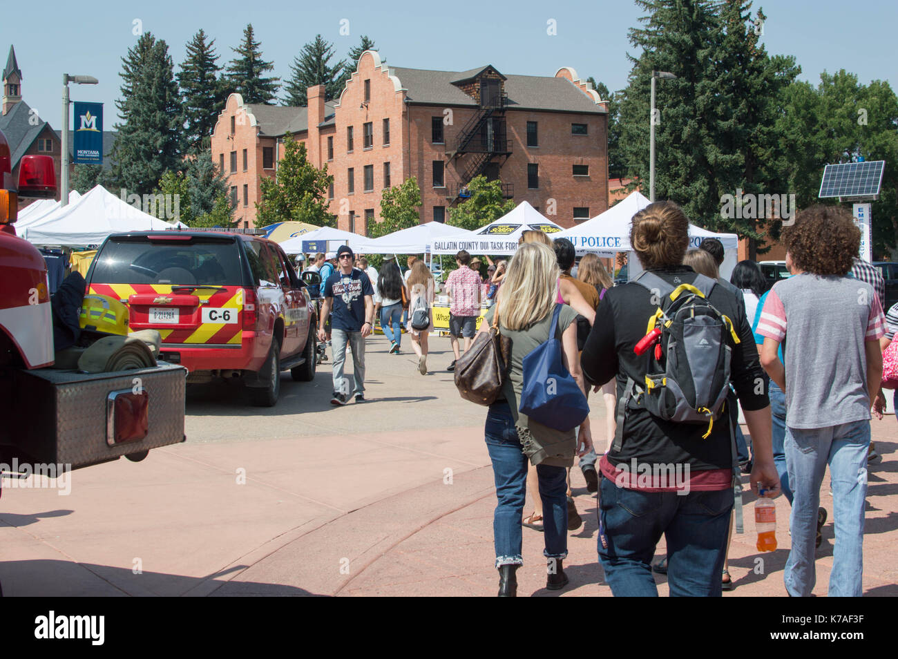 Campus of Montana State University at Bozeman Stock Photo - Alamy