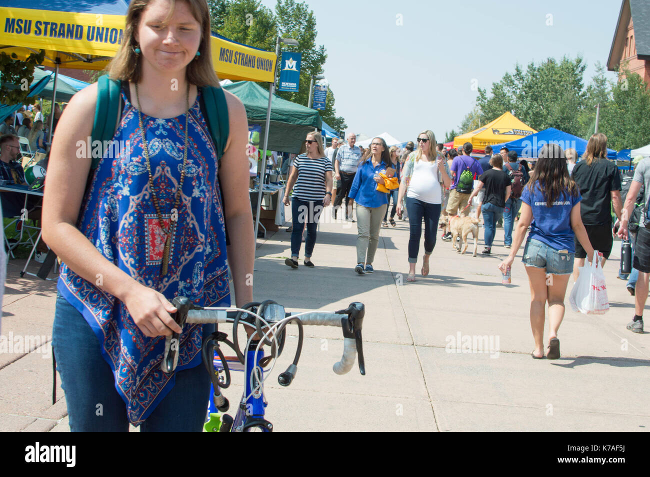 Campus of Montana State University at Bozeman Stock Photo - Alamy