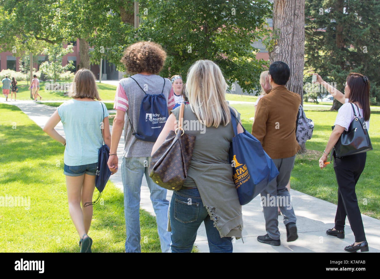 Campus of Montana State University at Bozeman Stock Photo - Alamy