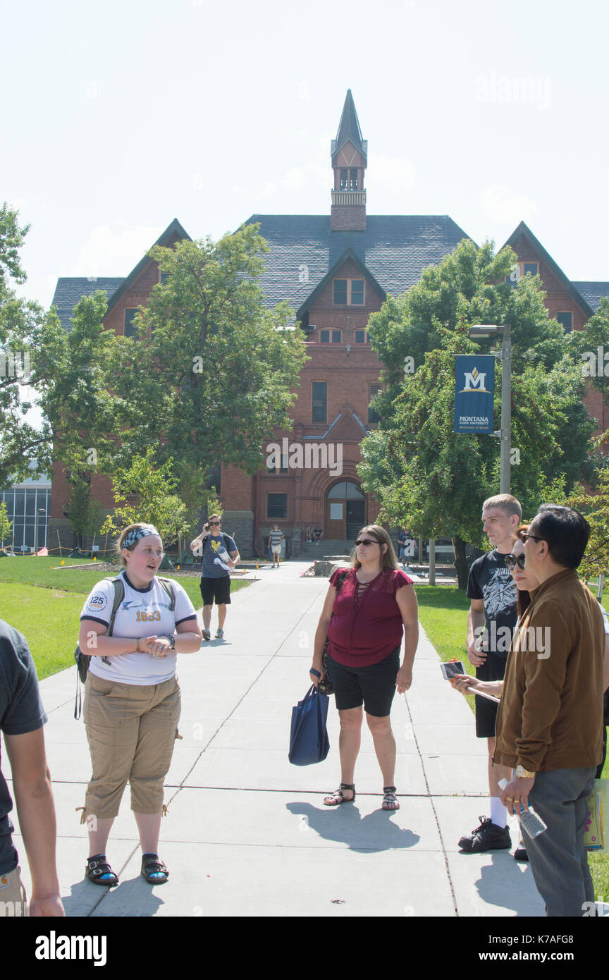 Campus of Montana State University at Bozeman Stock Photo - Alamy