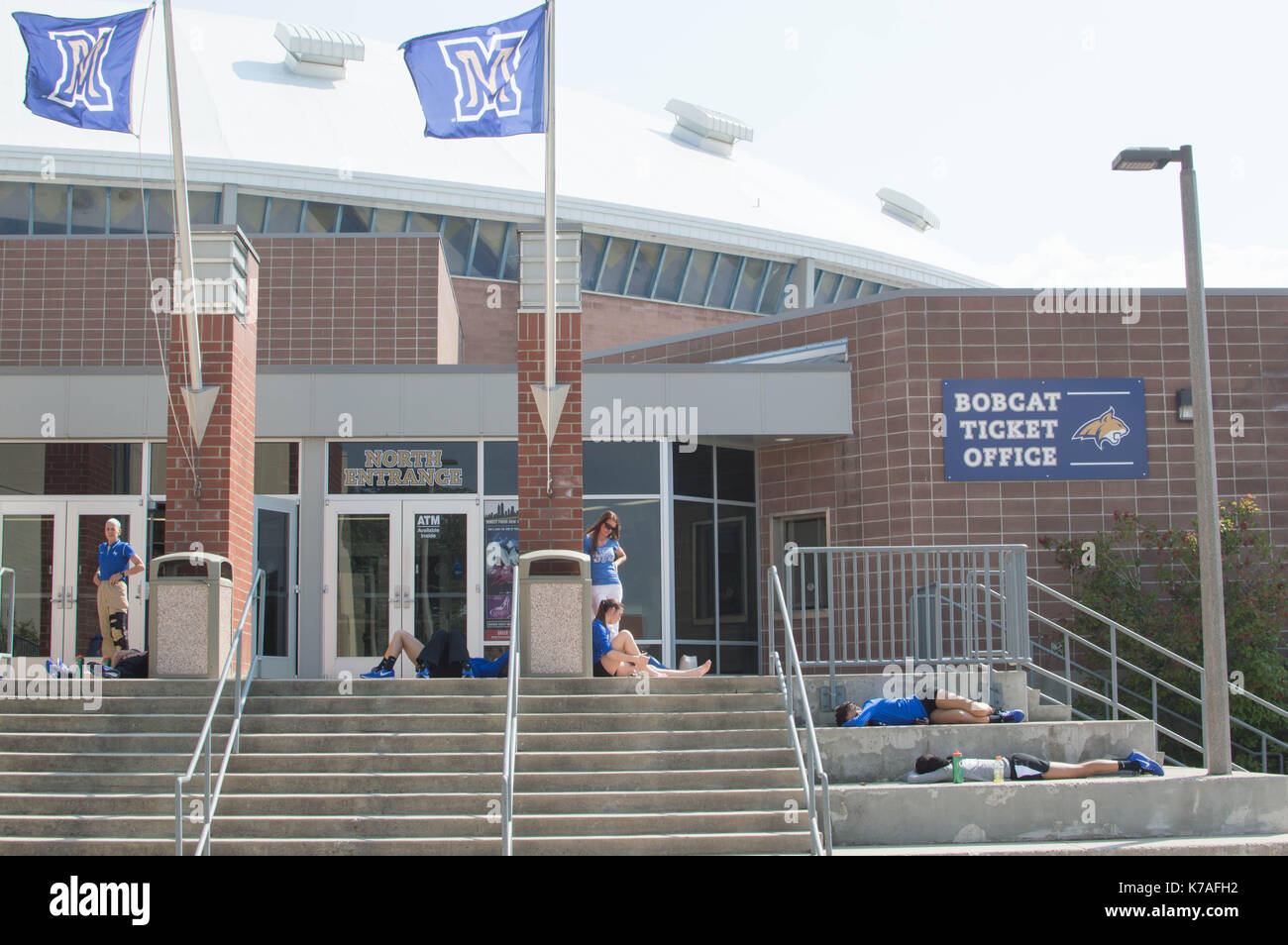 Campus of Montana State University at Bozeman Stock Photo - Alamy