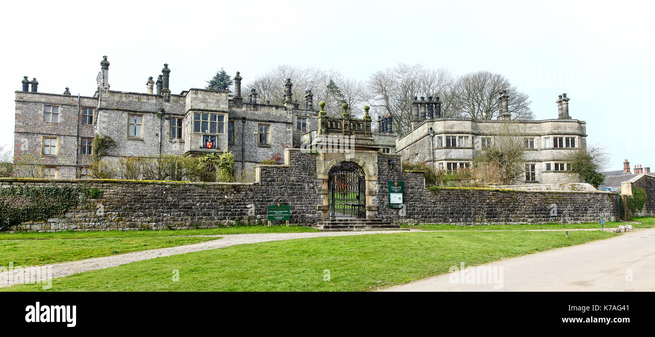 Tissington Hall is an early 17th-century Jacobean mansion house in ...