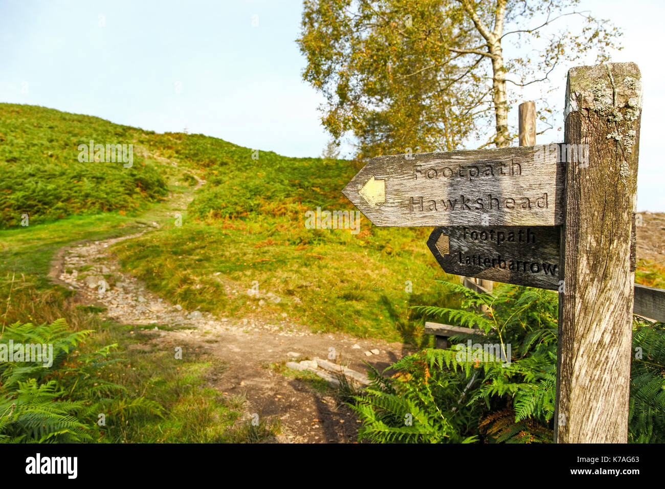Lake district national park sign hi-res stock photography and images ...