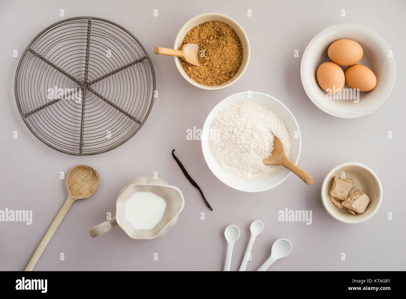 Baking ingredients utensils hi-res stock photography and images - Alamy
