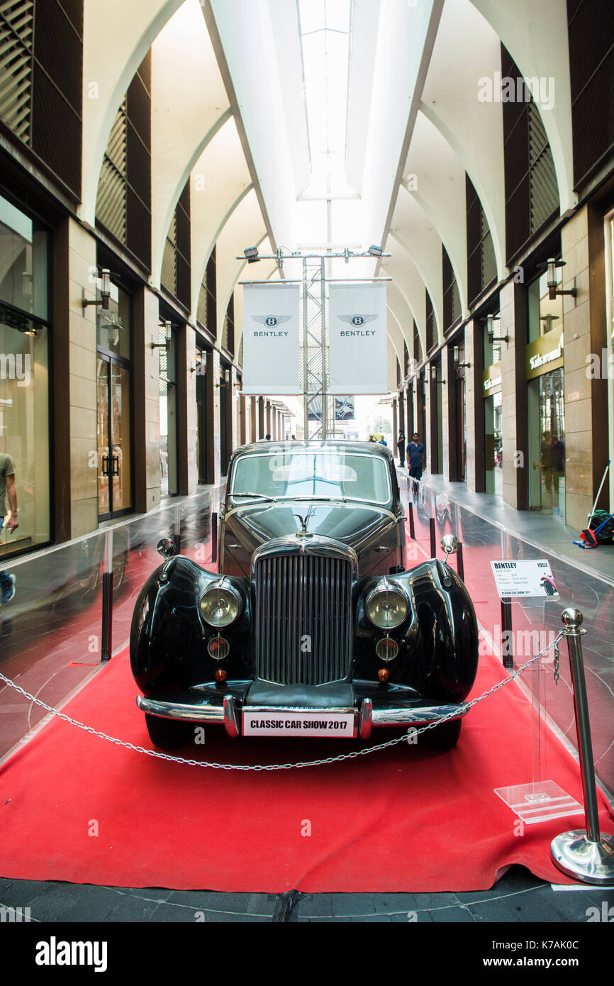 Beirut, Lebanon. 15th Sep, 2017. 1953 Bently R Type on Display at the ...