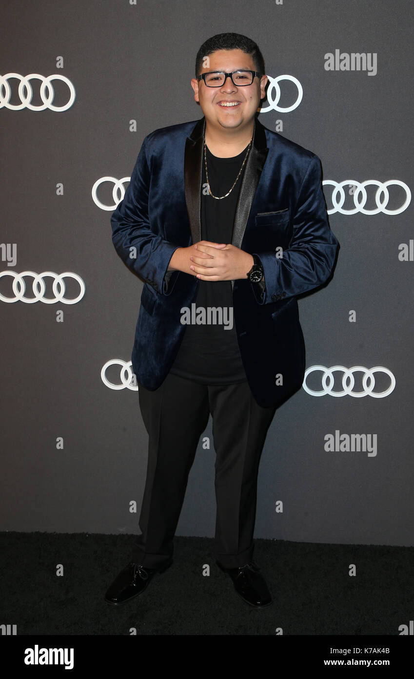 Hollywood, Ca. , USA. 14th Sep, 2017. Rico Rodriguez, at Audi ...