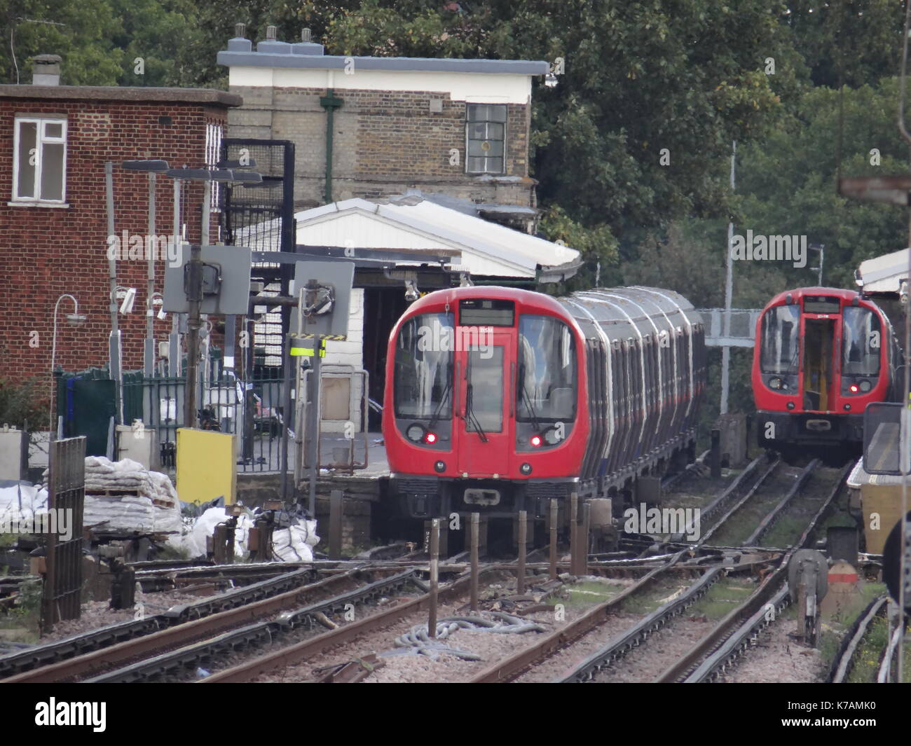 London, UK. 15th Sep, 2017. Aftermath of the explosion of the ...