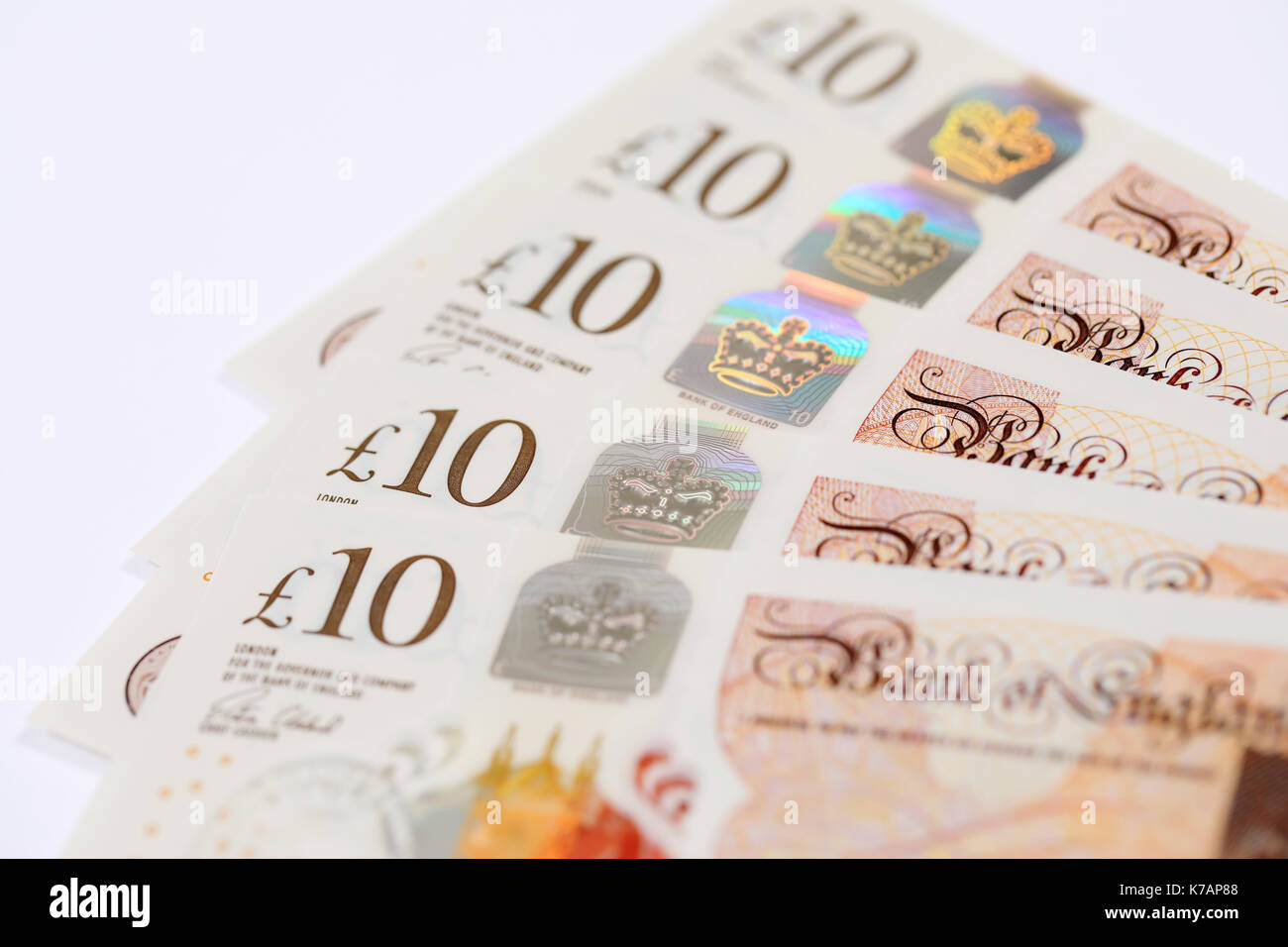 UK. 15th Sep, 2017. The new polymer ten, £10 pound note released into ...