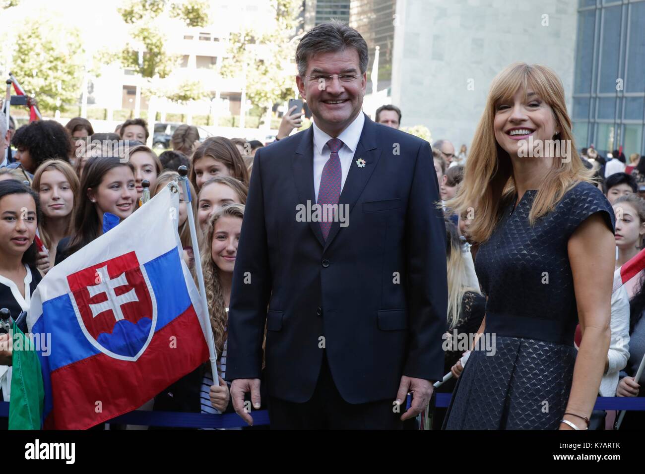 United Nations, New York, USA, September 15 2017 -Miroslav Lajcak ...