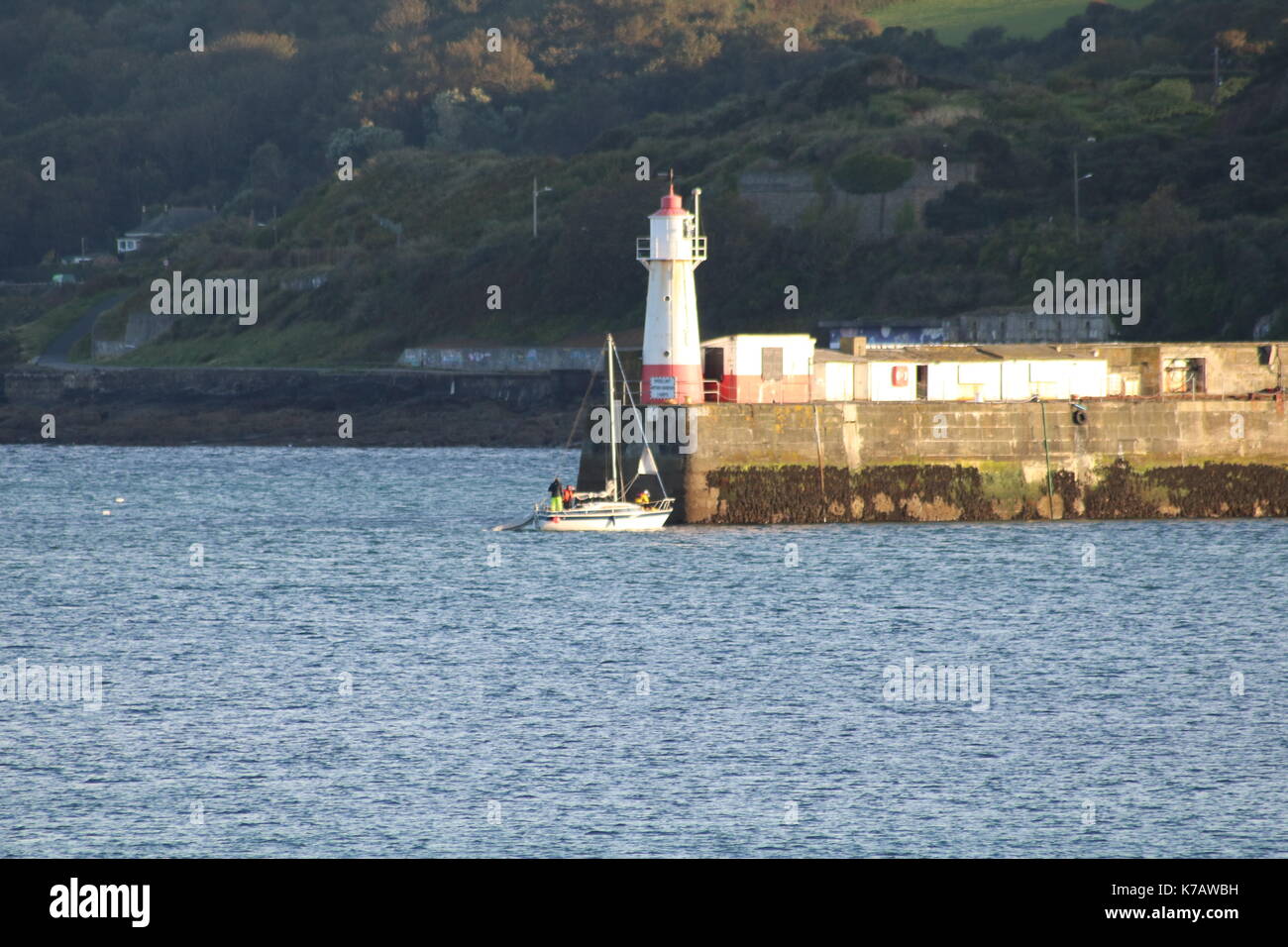 Newlyn Harbour, Mounts Bay, Penzance, Cornwall. UK. 15th Sep, 2017 ...