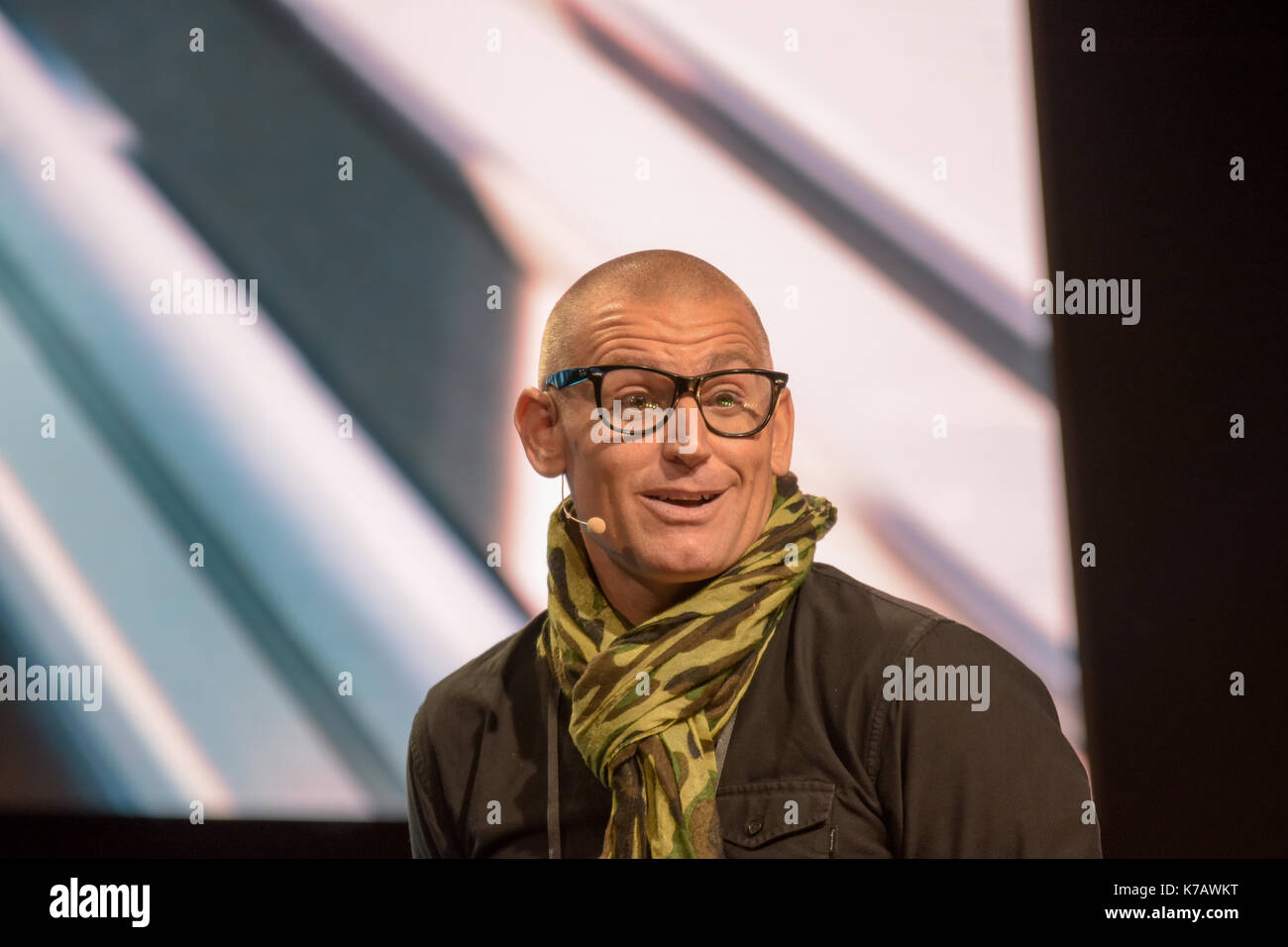 Frankfurt, Germany. 15th Sep, 2017. Nick Foster, head of industrial ...