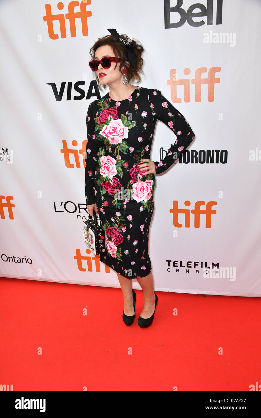 Toronto, Ontario, Canada. 15th Sep, 2017. Actress HELENA BONHAM CARTER ...