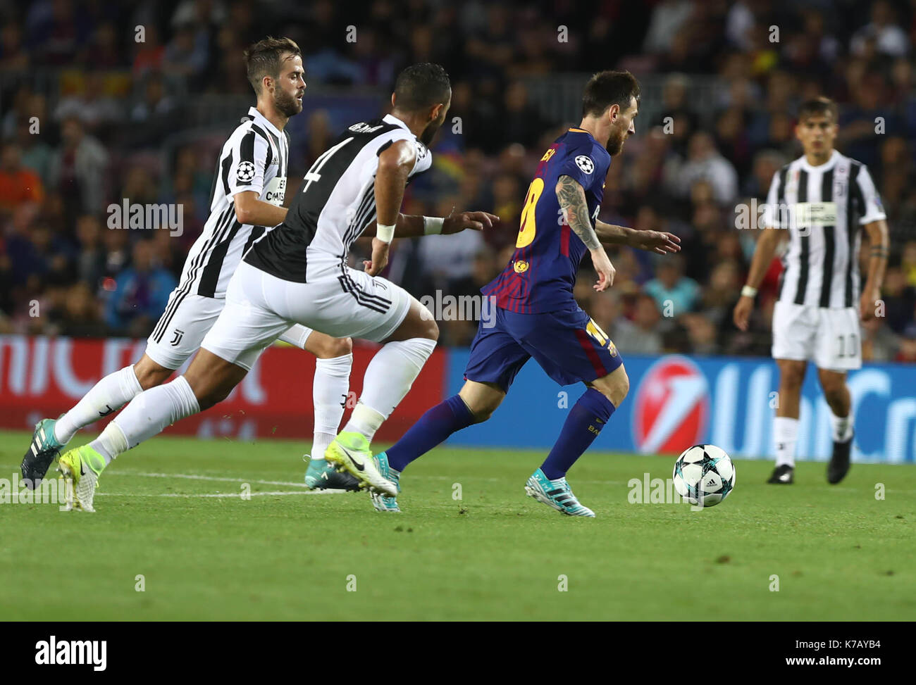 12 September 2017, Camp Nou, Barcelona, Spain; Group stage of the UEFA ...