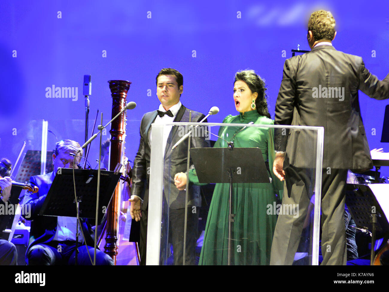 BUCHAREST, ROMANIA - 15 SEPTEMBER, 2017: Angela Gheorghiu, Romania's ...