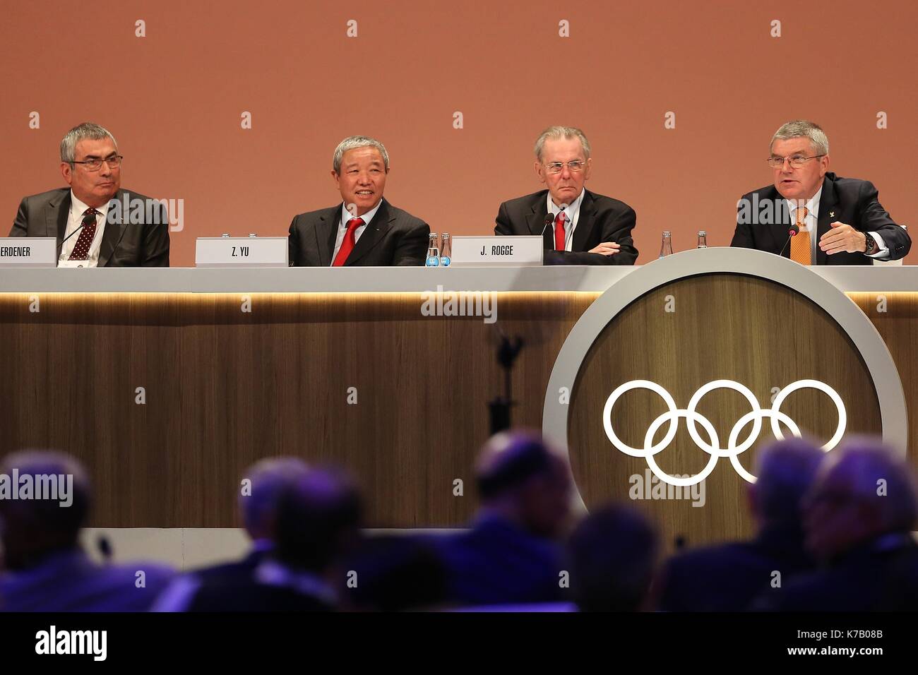 Lima, Peru. 15th Sep, 2017. International Olympic Committee (IOC ...