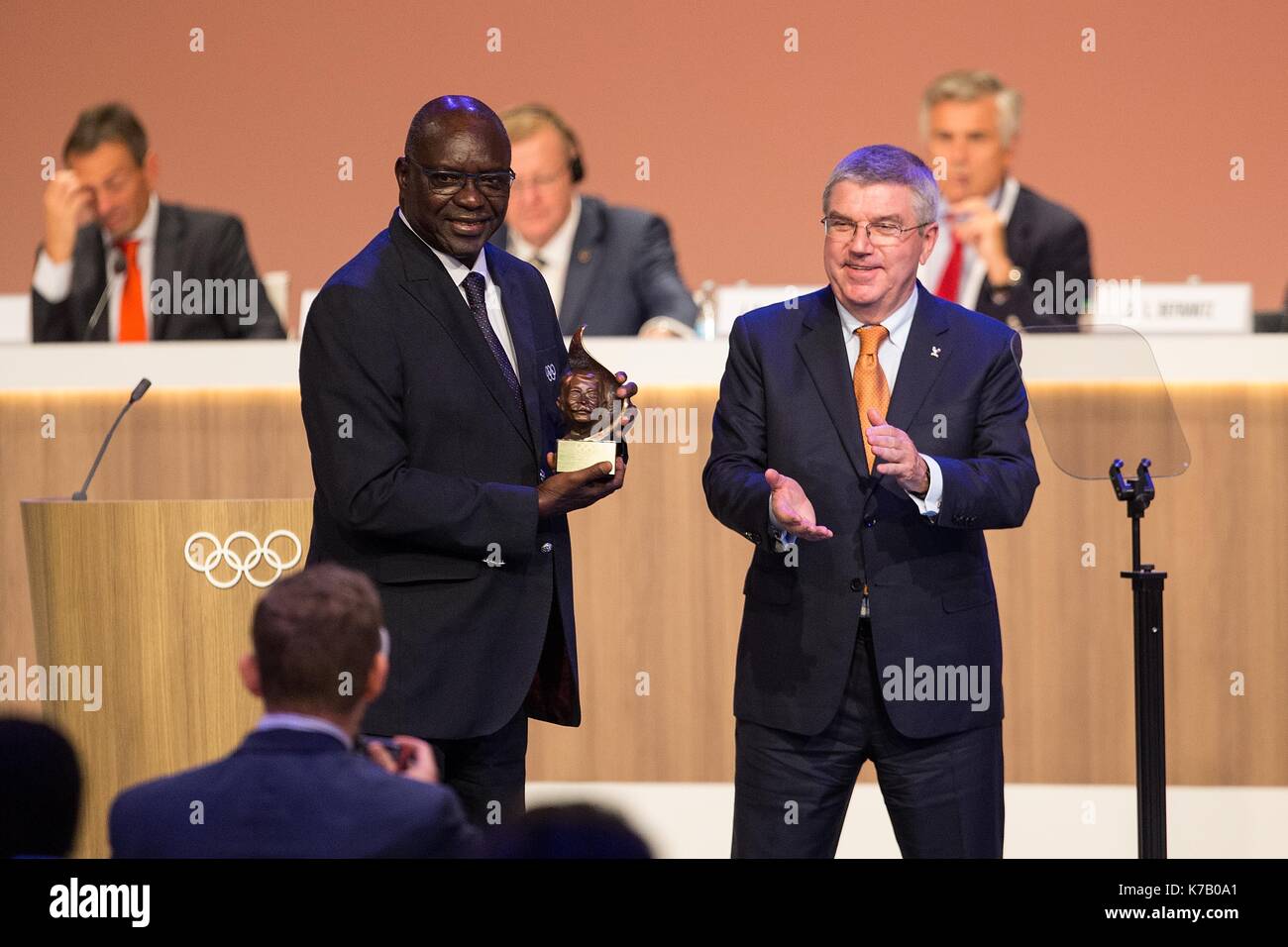 Lima, Peru. 15th Sep, 2017. International Olympic Committee (IOC ...