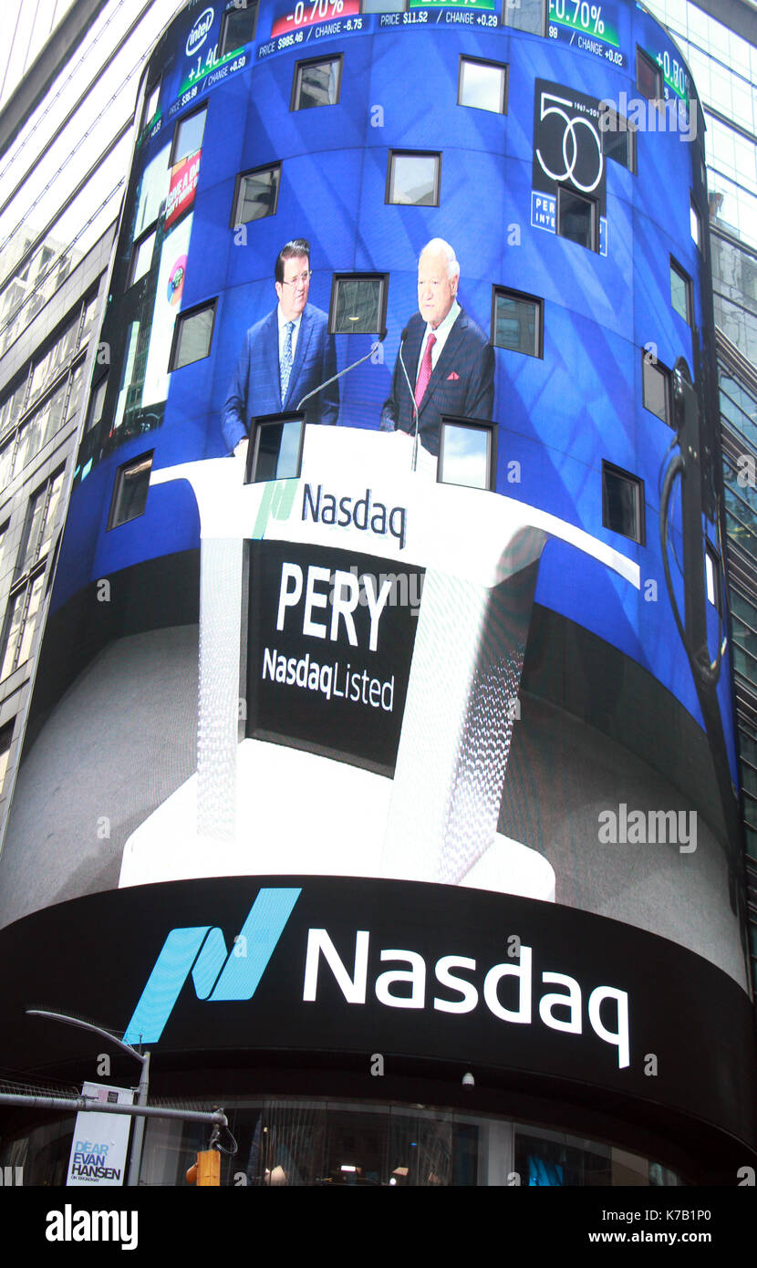 NEW YORK, NY September 15, 2017George FeldenkreisChief Executive ...