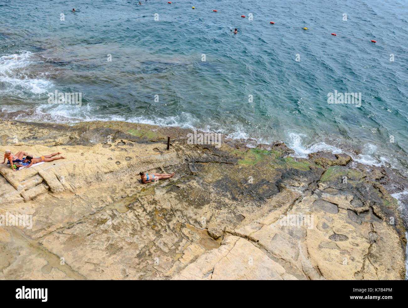 Tigne Point Beach Stock Photo - Alamy